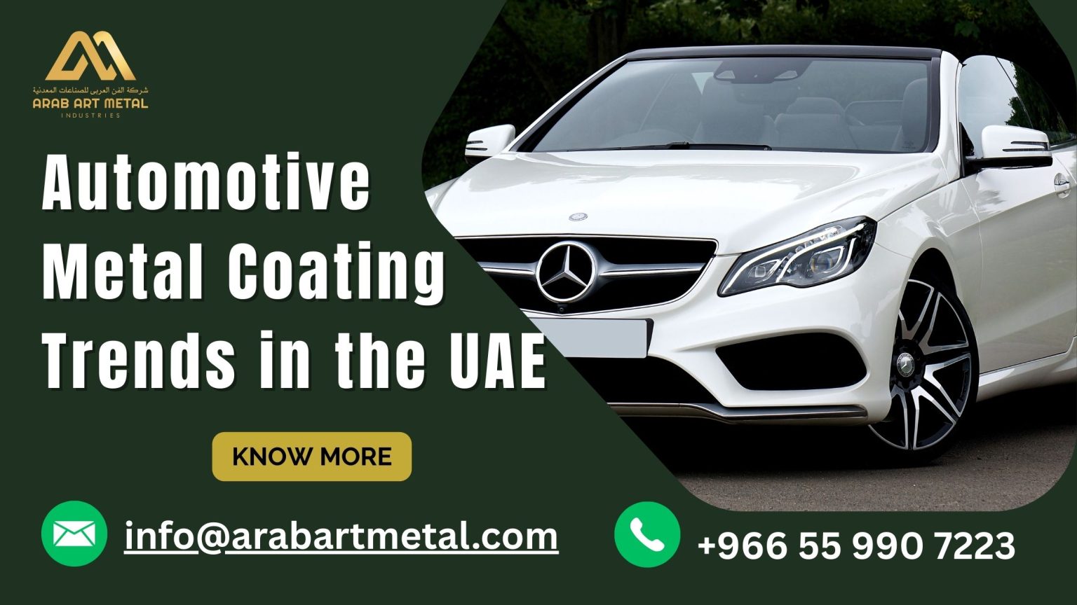 Automotive Metal Coating Trends in the UAE - Metal Coating Company